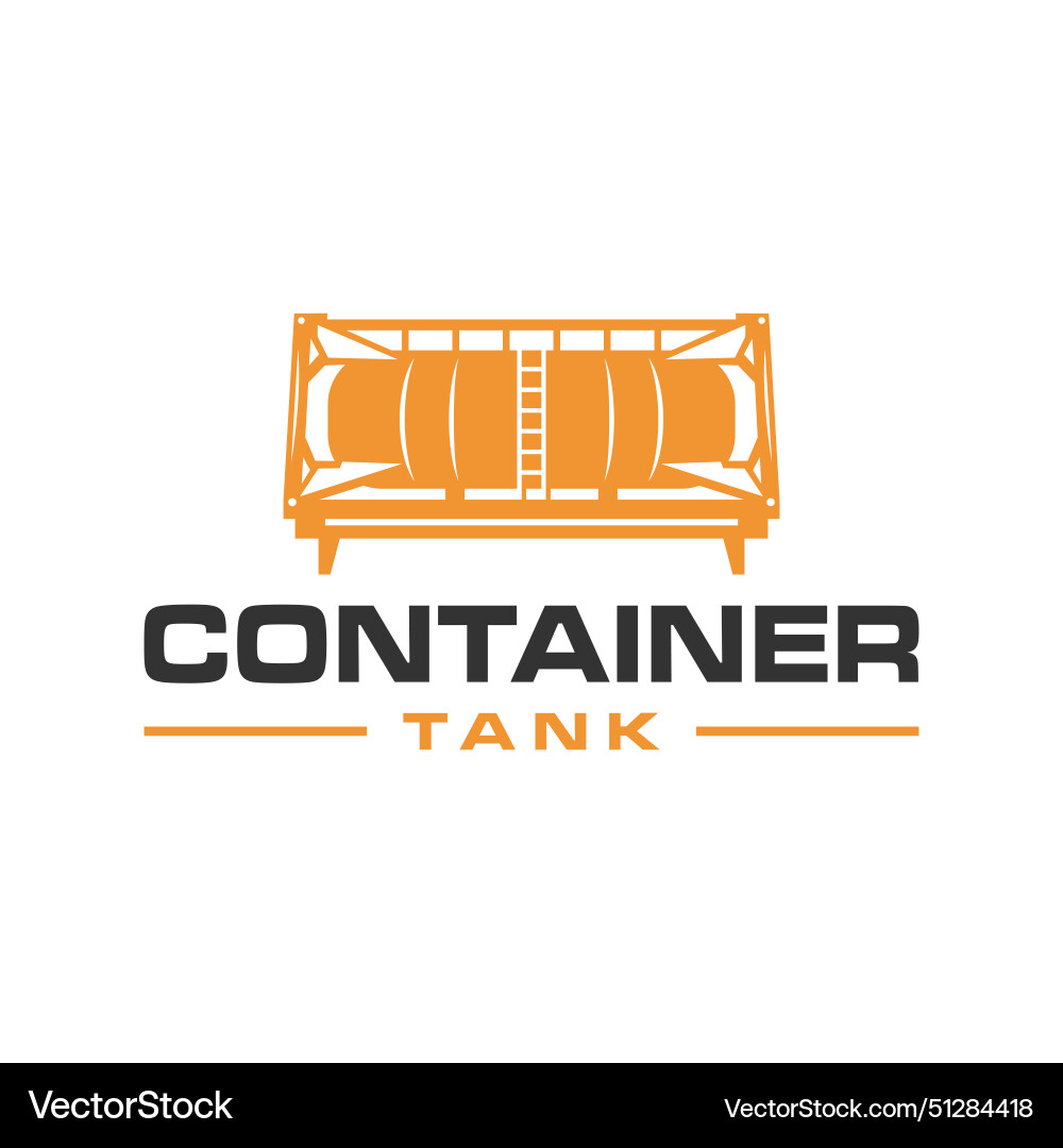 Container tank logo Royalty Free Vector Image - VectorStock