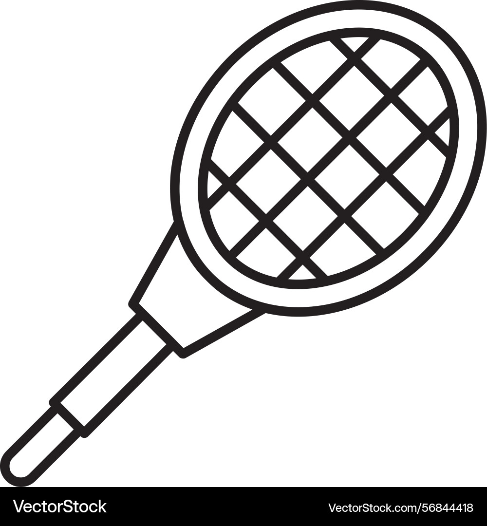 Racket icon Royalty Free Vector Image - VectorStock