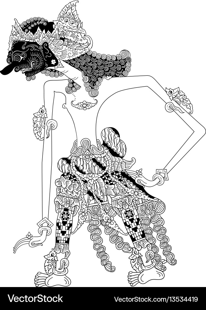 Antasena Royalty Free Vector Image - VectorStock