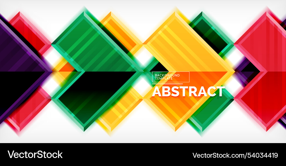 Arrow symbols created with 3d effects and line Vector Image