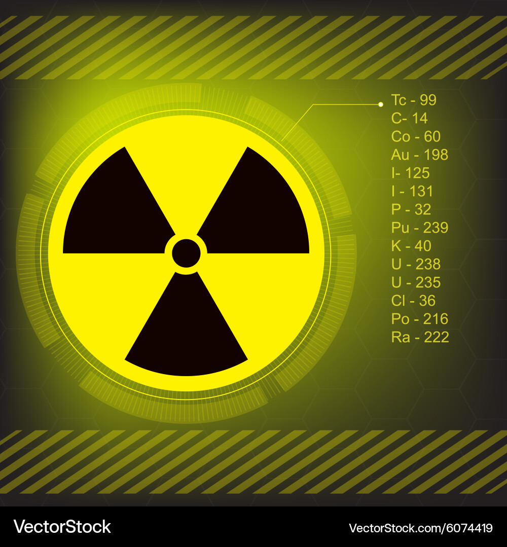 Radioactive Royalty Free Vector Image - VectorStock