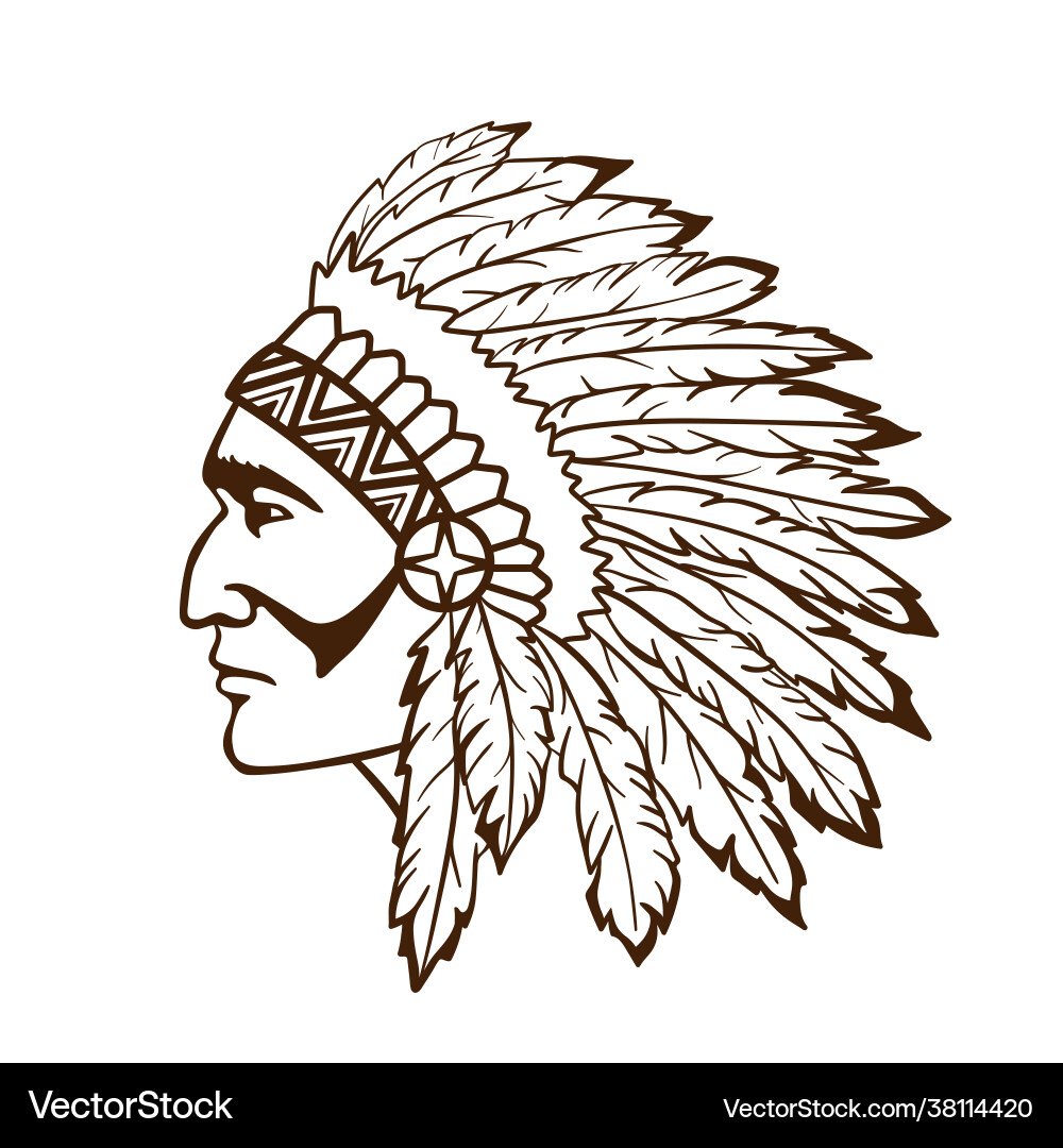 Mohawk Side View Vector Images (38)