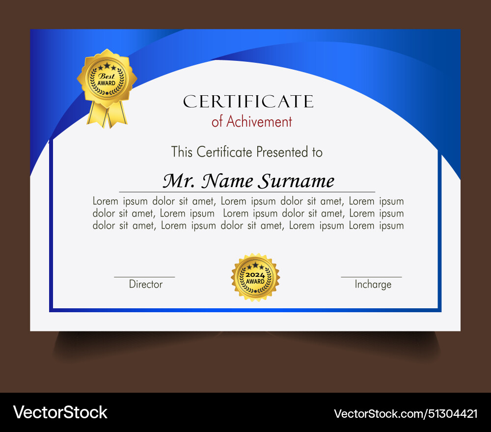 Achievement Royalty Free Vector Image - VectorStock