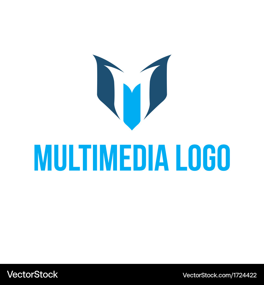 Logotipo Multimedia 3d