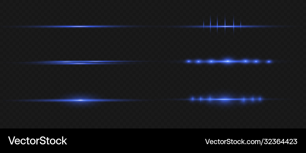Blue horizontal line Royalty Free Vector Image