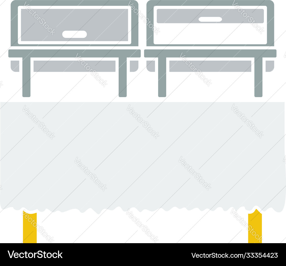 Chafing dish icon Royalty Free Vector Image - VectorStock