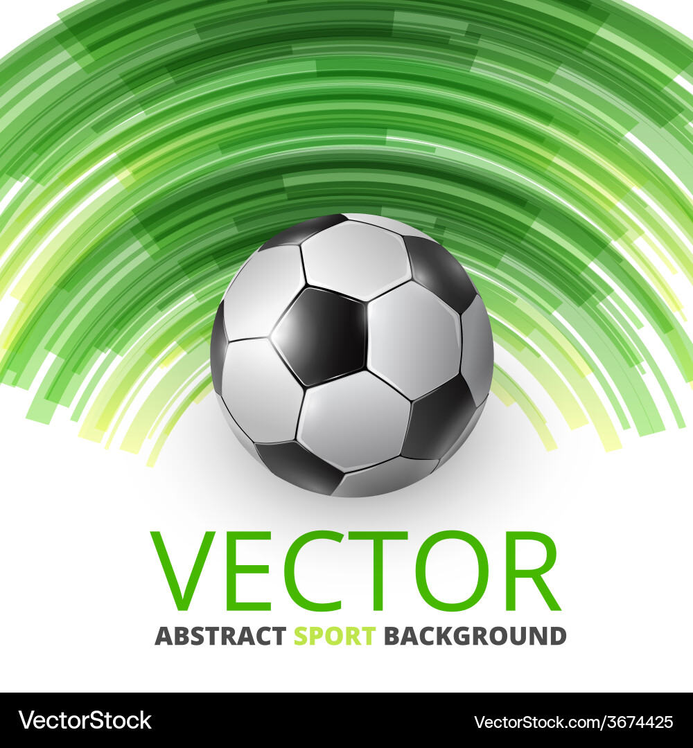 Soccer ball Royalty Free Vector Image - VectorStock