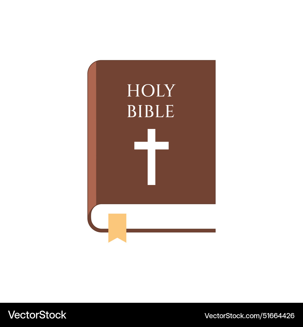 Bible icon or sign Royalty Free Vector Image - VectorStock