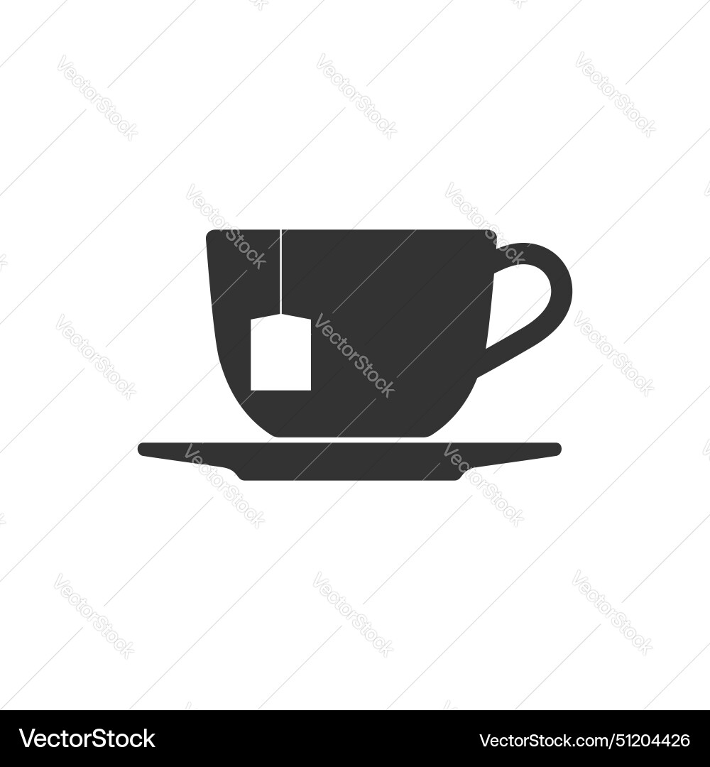 Cup tea icon Royalty Free Vector Image - VectorStock
