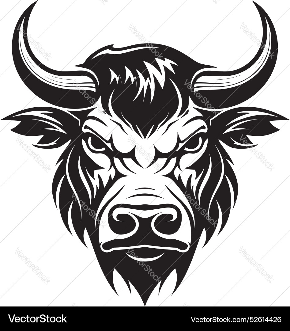 Moo ving forward with confidence a black and Vector Image