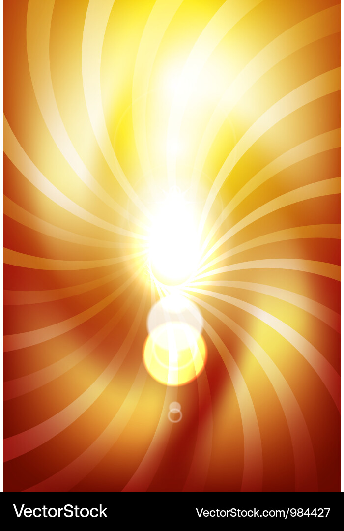 Abstract sunshine background Royalty Free Vector Image