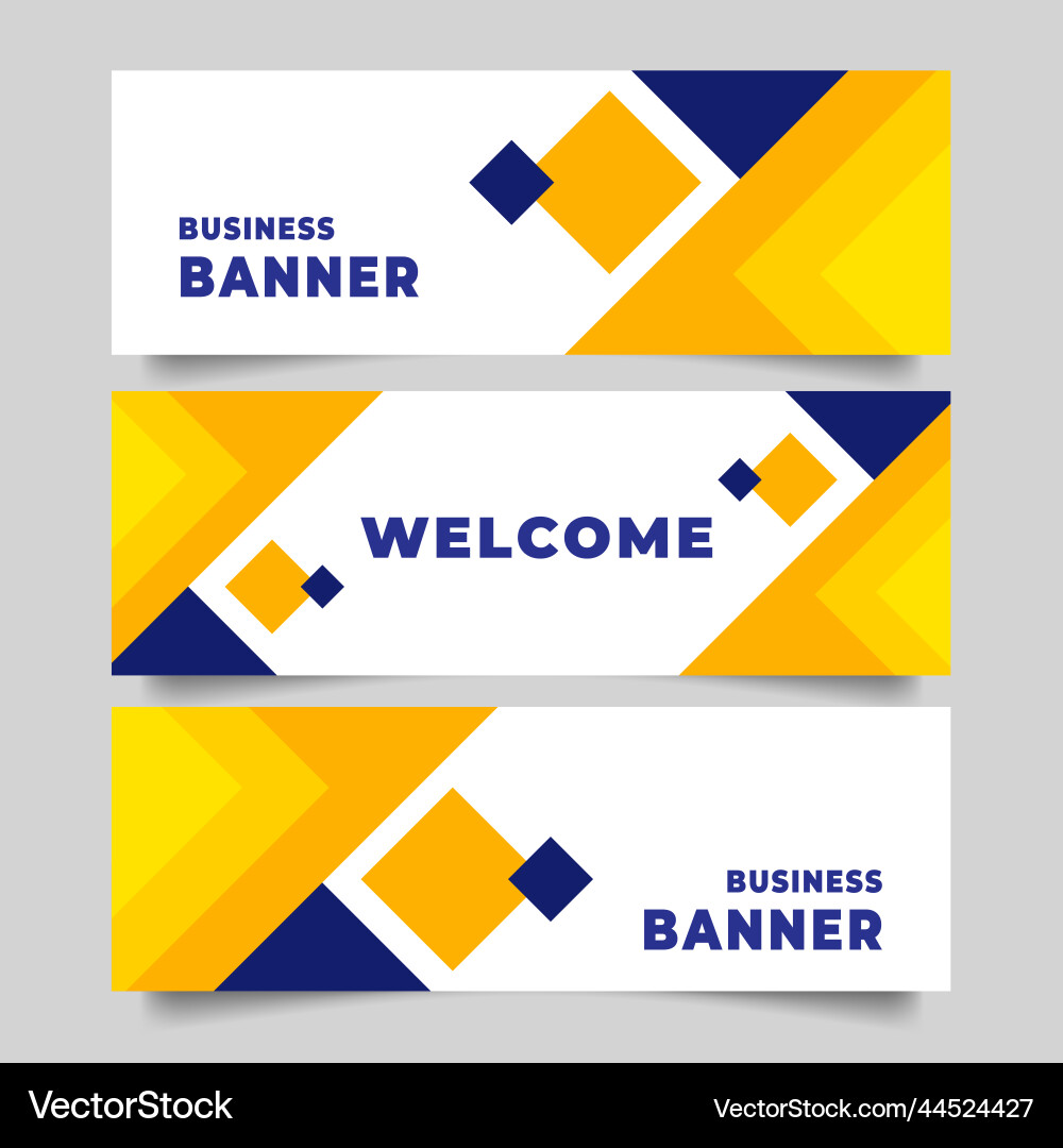 Modern abstract background banner Royalty Free Vector Image