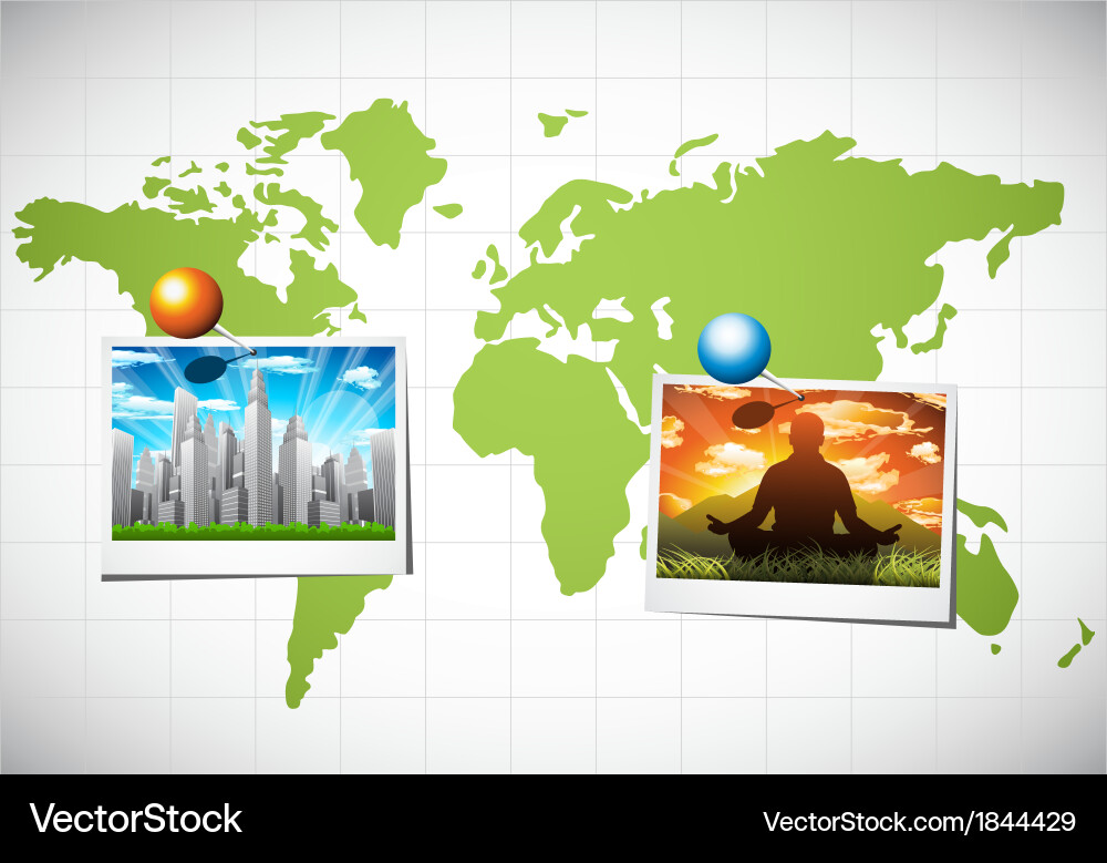 Map Royalty Free Vector Image - VectorStock