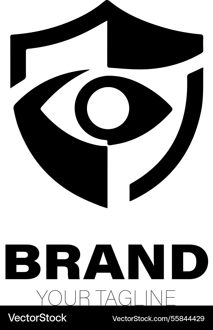 Security logo security logo design security logo Vector Image