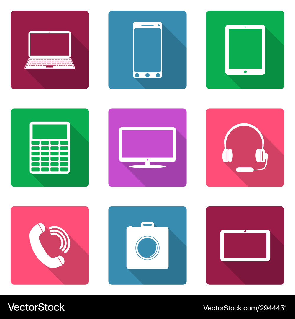 Electronic devices Royalty Free Vector Image - VectorStock