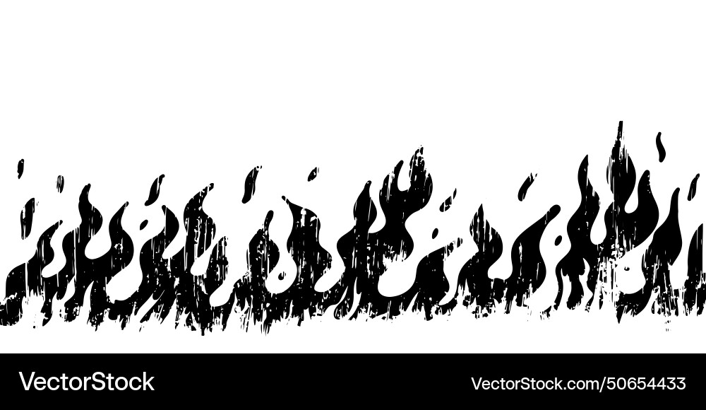 Doodle sketch style of hand drawn fire Royalty Free Vector
