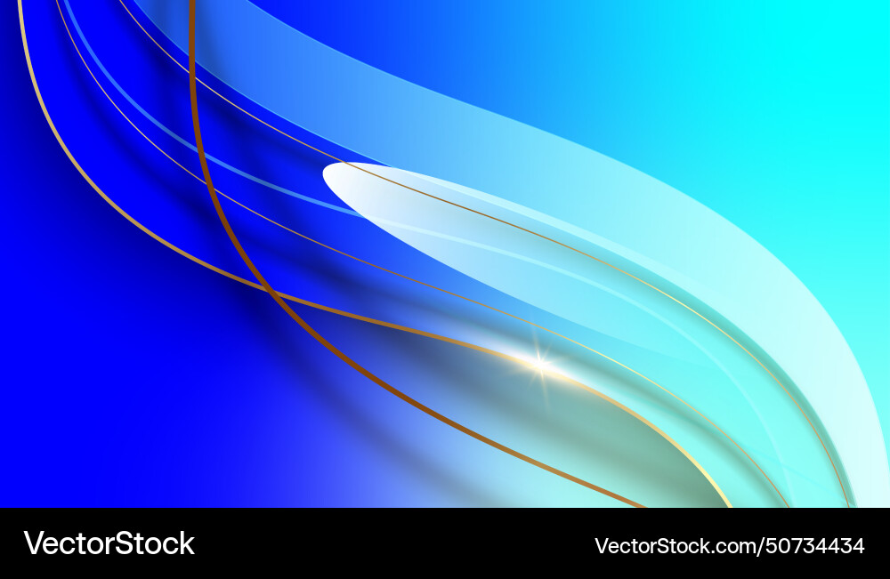 Blue background hd wallpaper for victor free Vector Image