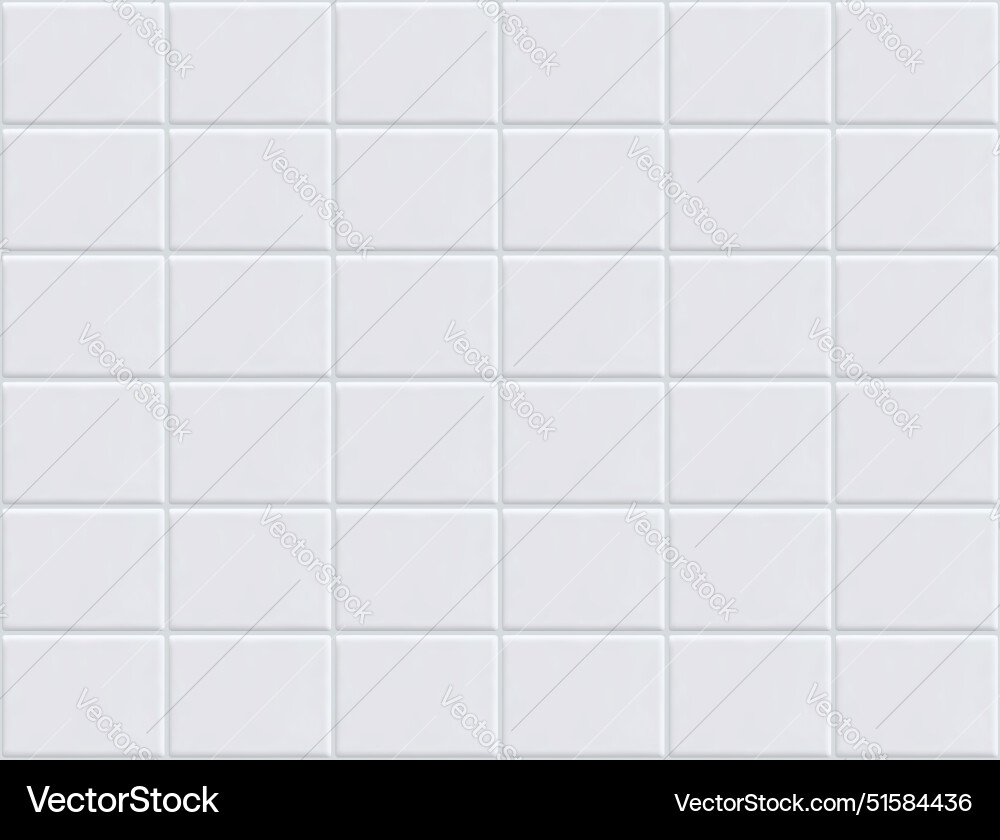 Light bluish clean tiles seamless texture Vector Image