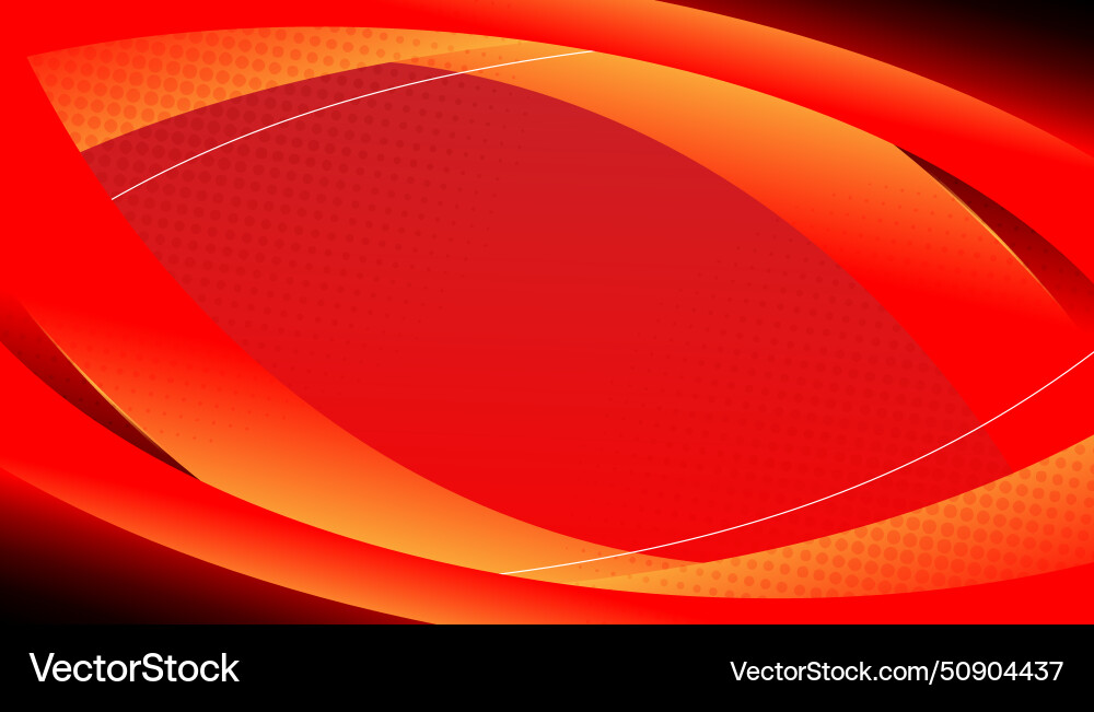 Abstract red background with geometric shapes Vector Image