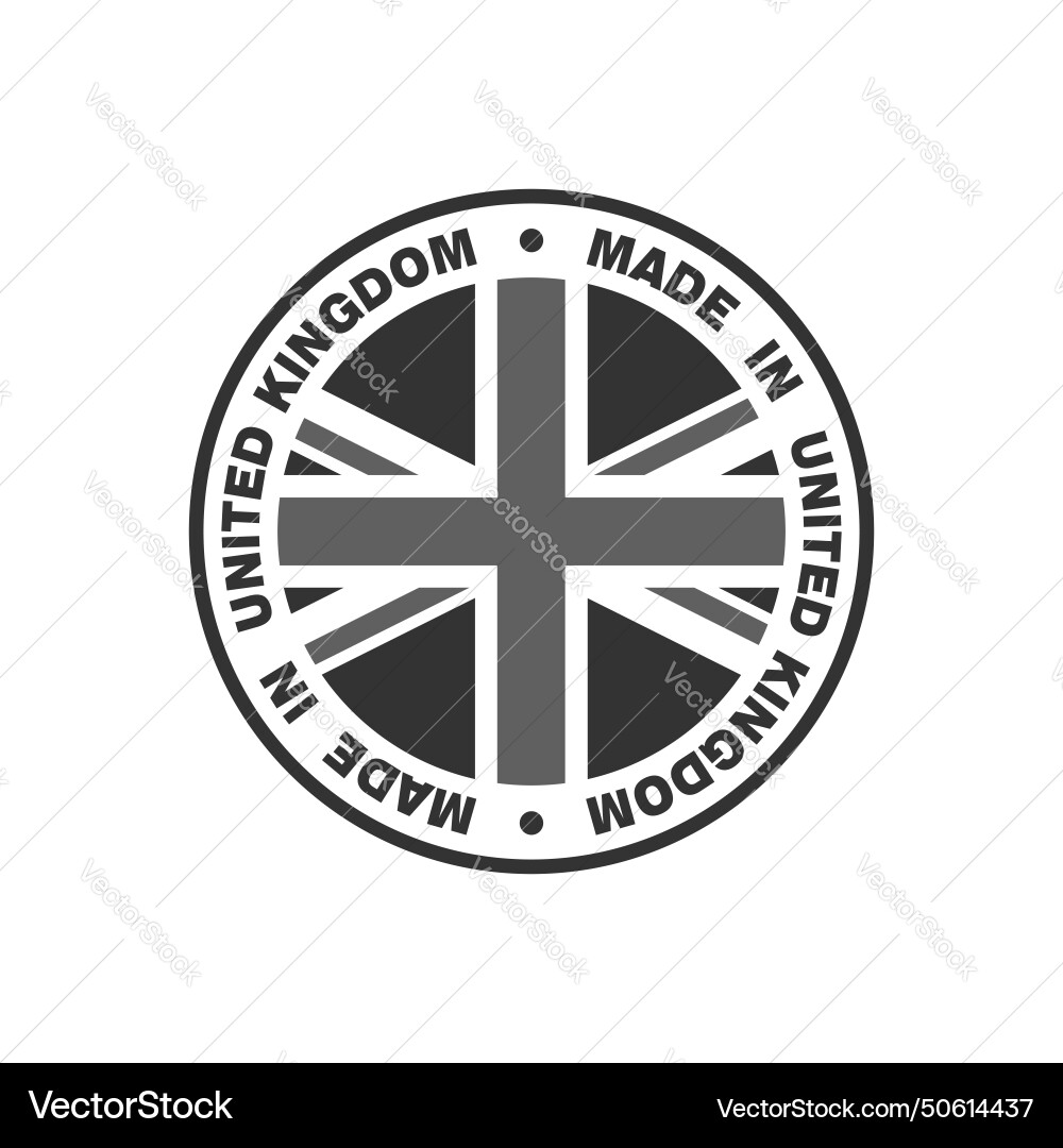 Uk stamp Royalty Free Vector Image - VectorStock