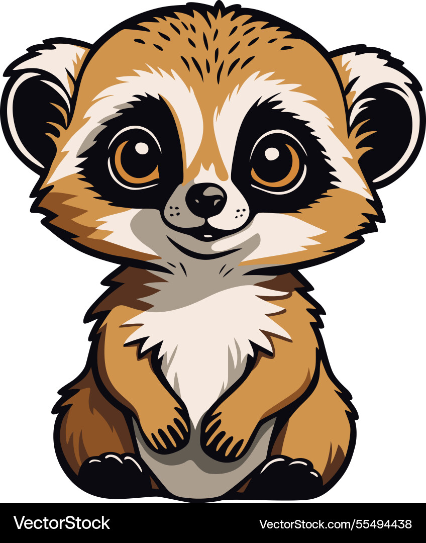 Meercat Royalty Free Vector Image - VectorStock