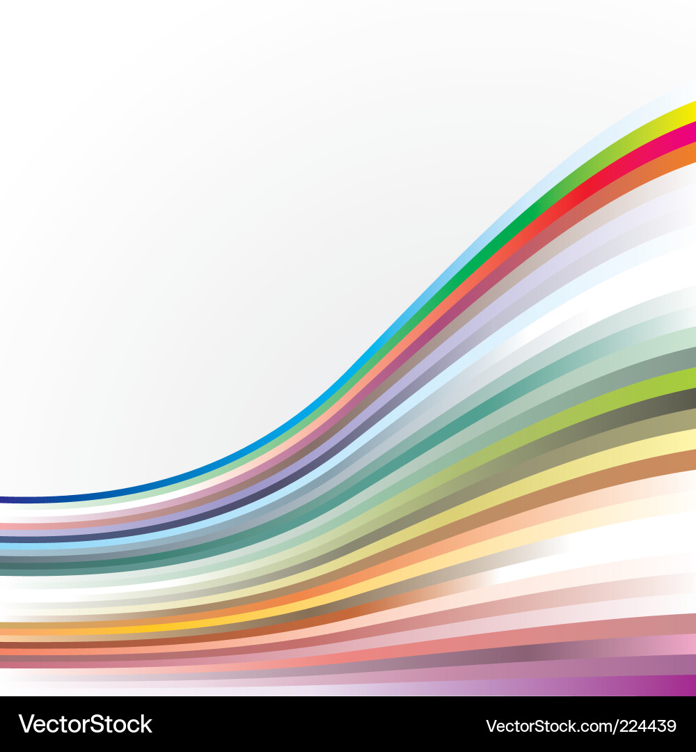 Abstract rainbow design Royalty Free Vector Image