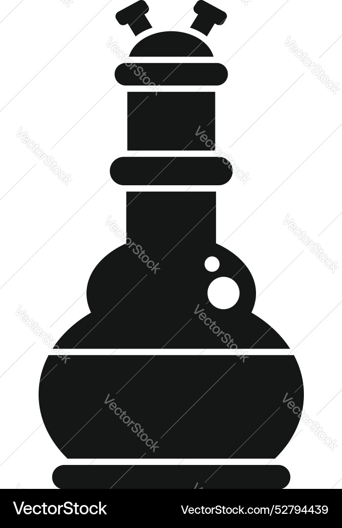 Traditional arabic hookah pipe relaxing shisha Vector Image