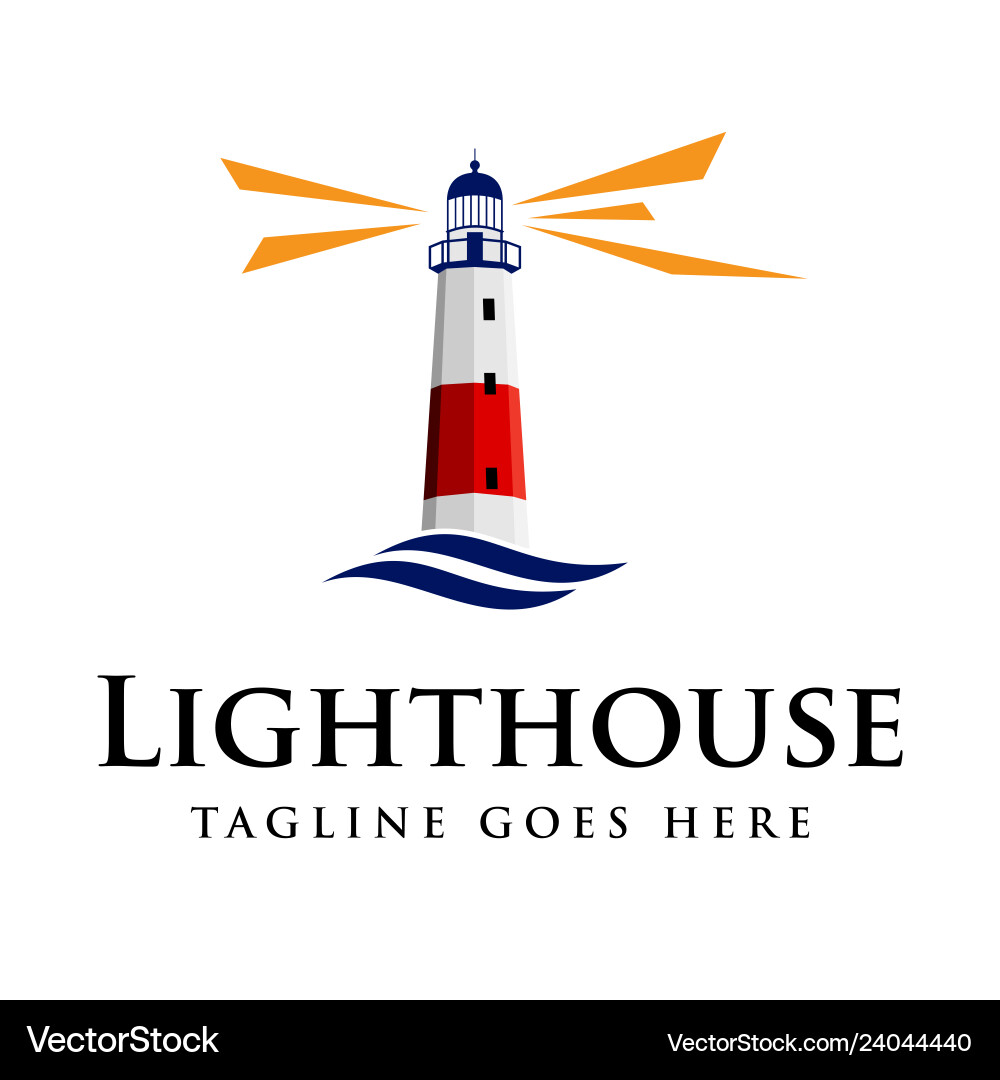 Lighthouse Vector Logo Lighthouse Logo | Design Bundles