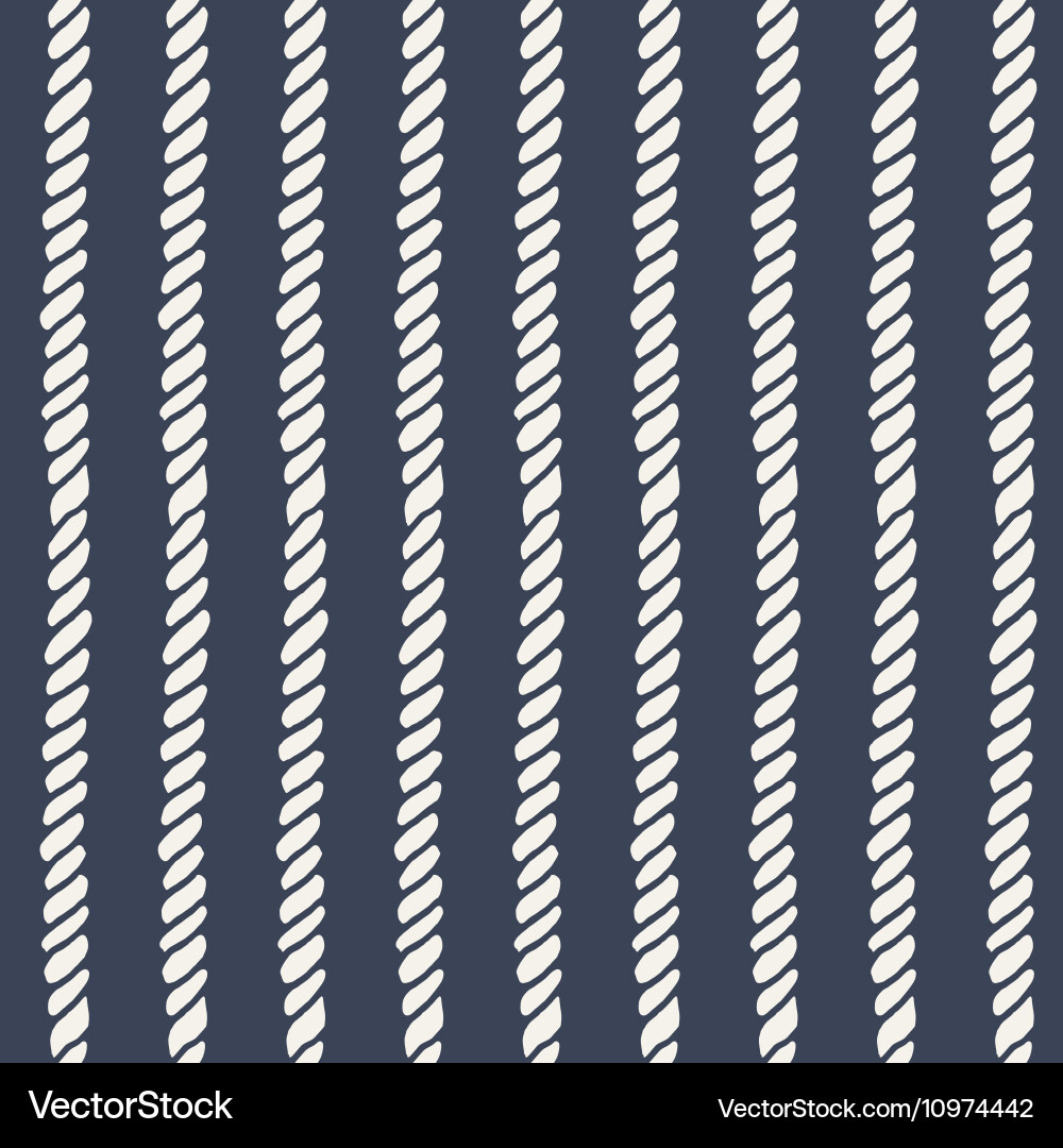 Navy Rope Pattern Royalty Free Vector Image - VectorStock