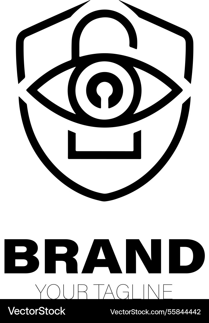 Security logo security logo design security logo Vector Image