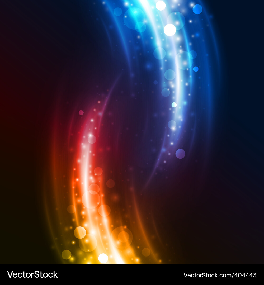 Abstract Light Wave Royalty Free Vector Image - VectorStock