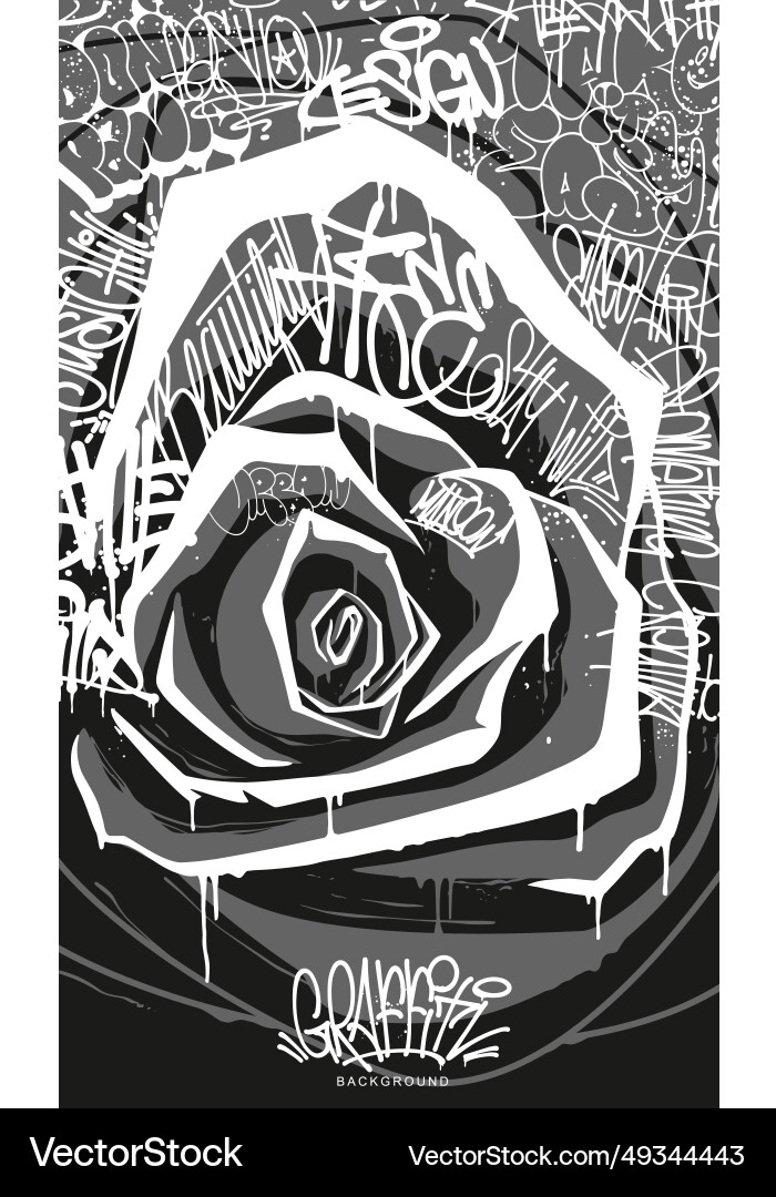 Graffiti Drawings Of Roses How To Sketch A Rose, Drawing, Step By