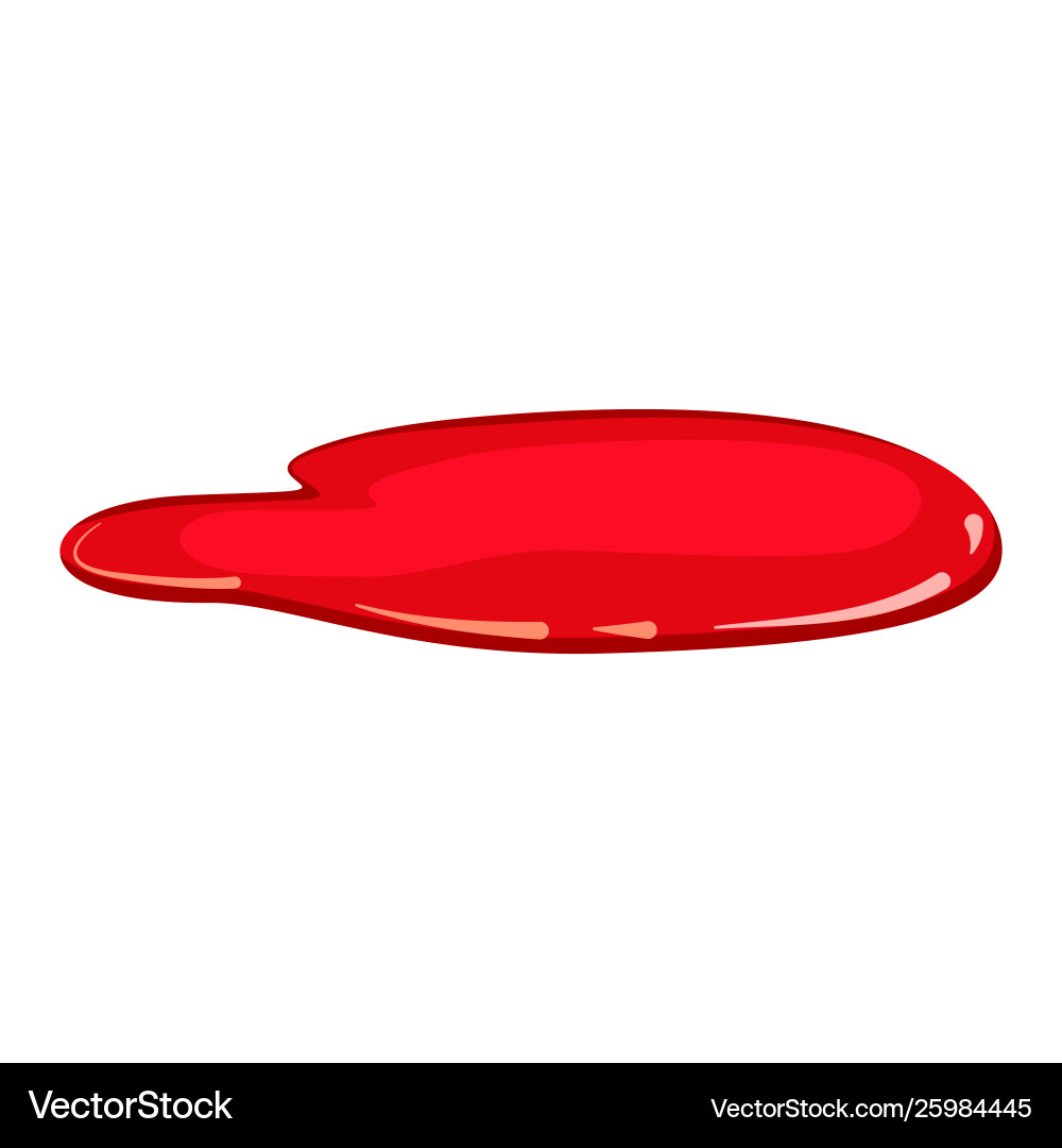 Blood Puddle Splash Royalty Free Vector Image - VectorStock