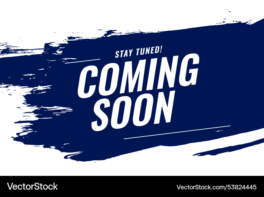 Coming soon web store teaser background Royalty Free Vector