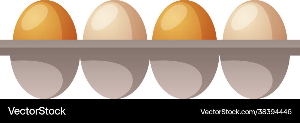 Eggs cartoon Royalty Free Vector Image - VectorStock