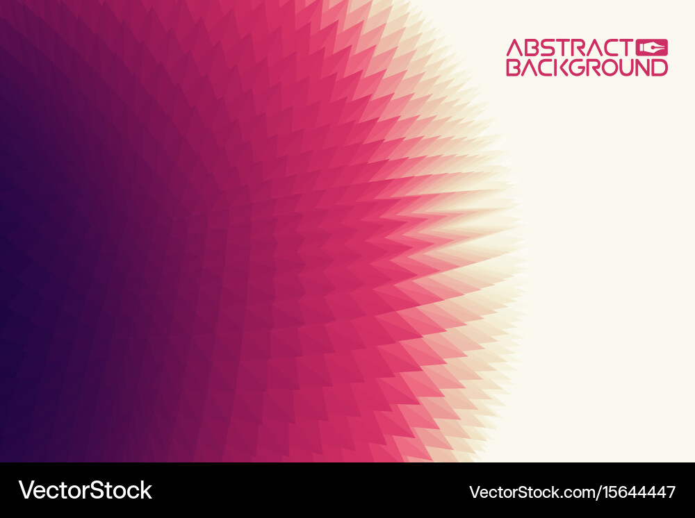 3d triangle background purple gradient abstract Vector Image