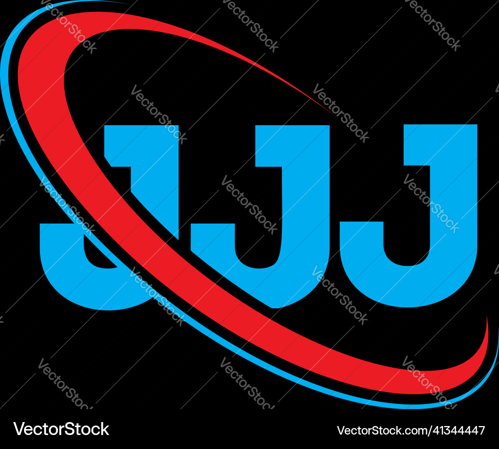 Jjj logo letter design Royalty Free Vector Image
