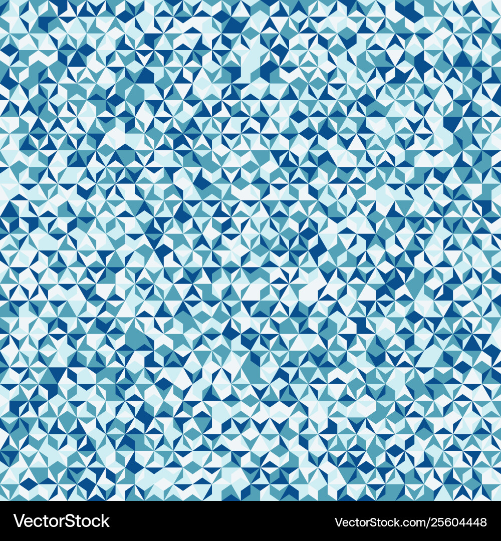 Abstract blue triangle low simple pattern Vector Image
