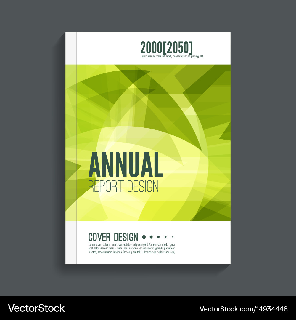 Cover for journal magazine Royalty Free Vector Image