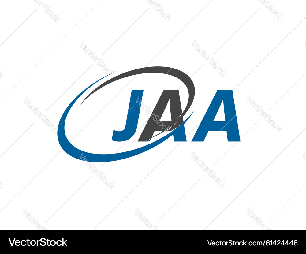 JAA Initial Letter Logo Template – Royalty-Free Vector | VectorStock