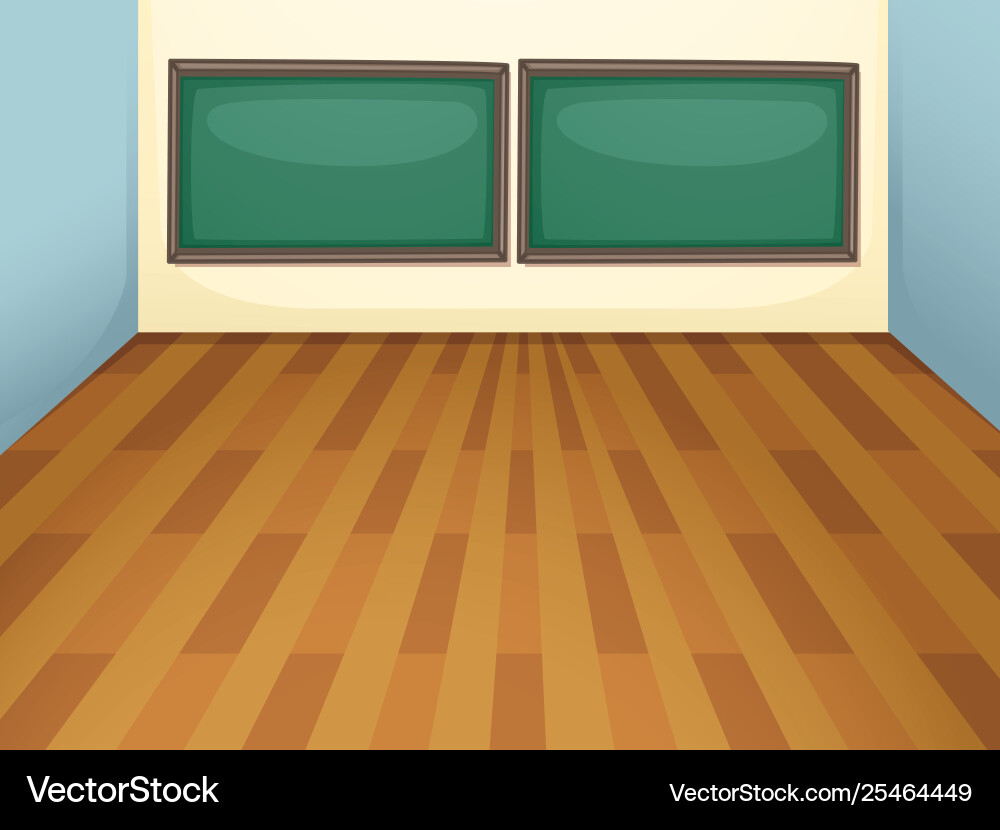 An empty classroom at school Royalty Free Vector Image
