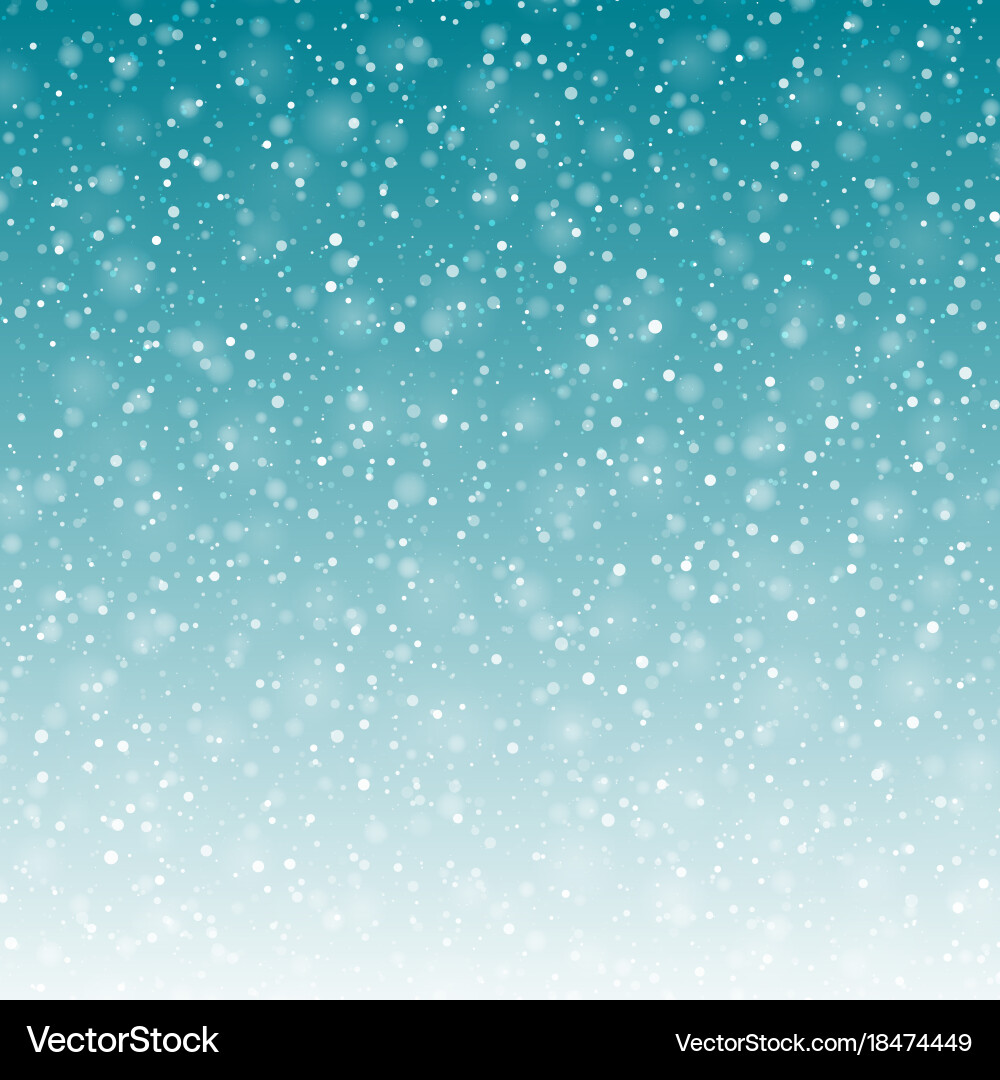 Falling snow background Royalty Free Vector Image