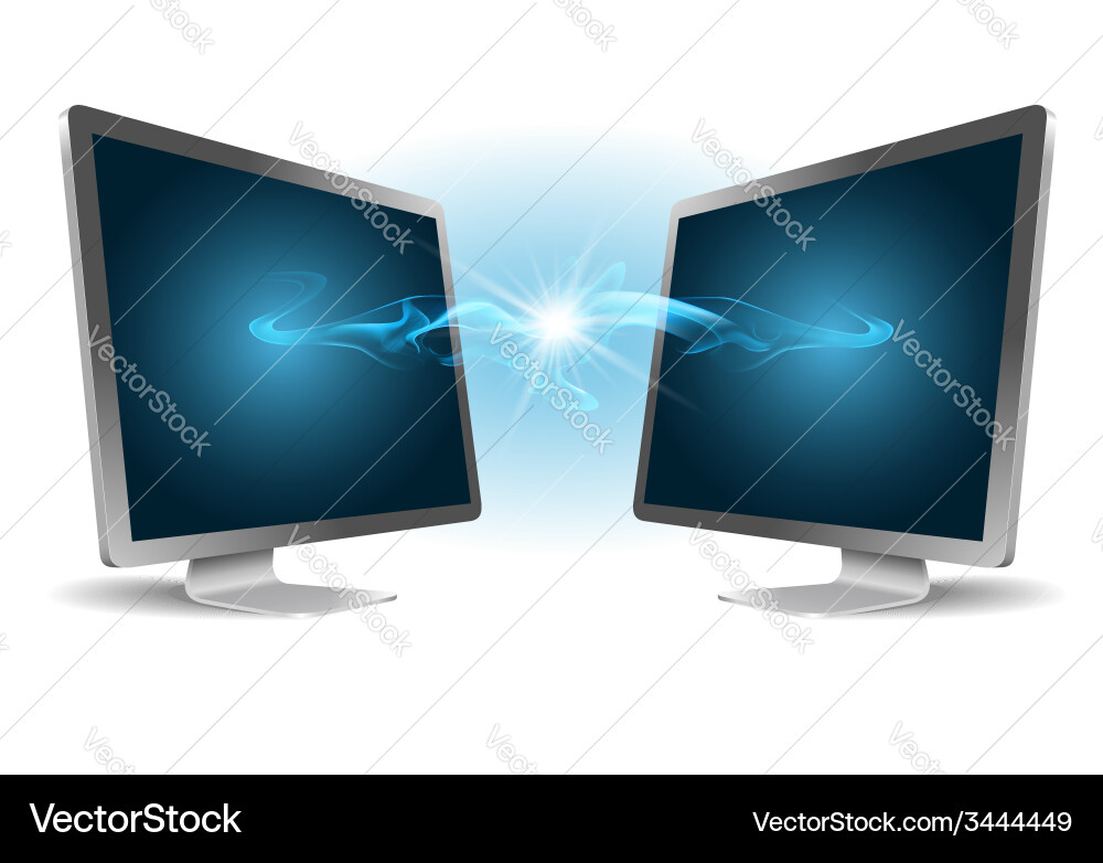 Monitor Royalty Free Vector Image - VectorStock