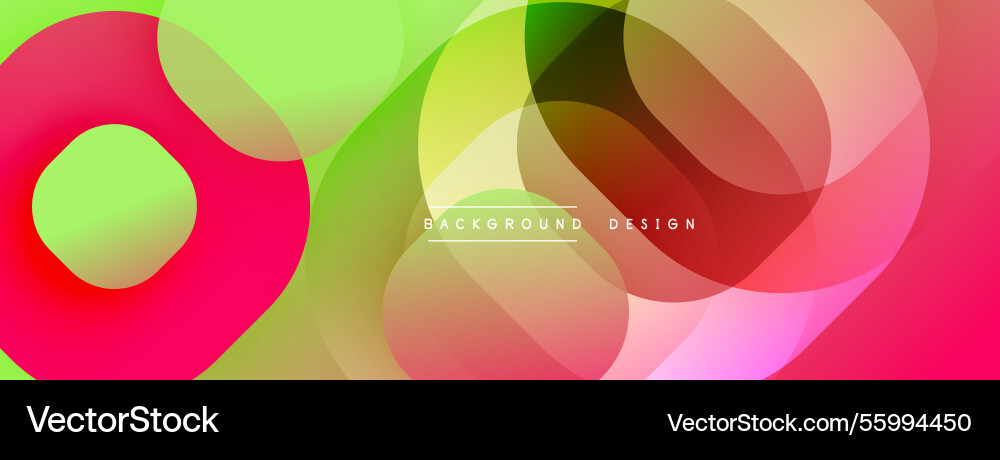 Abstract background with layered translucent Vector Image