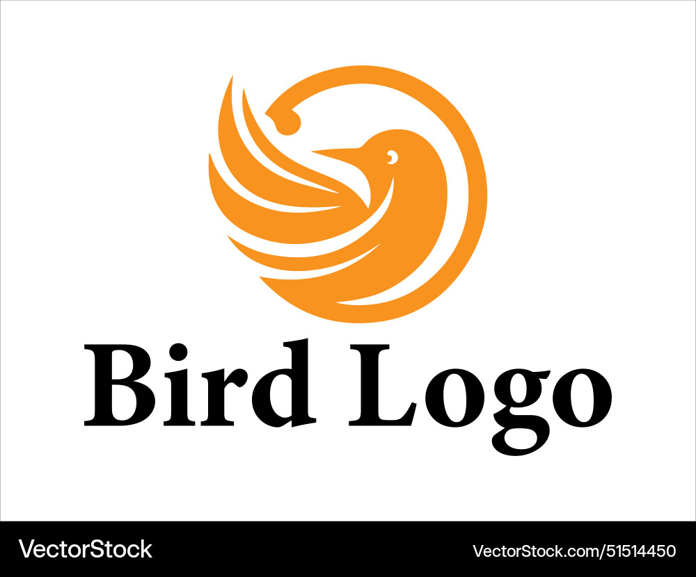Bird logo Royalty Free Vector Image - VectorStock