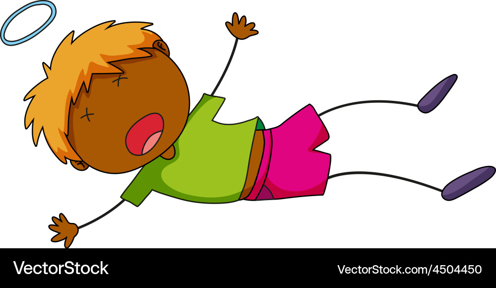 Pass out Royalty Free Vector Image - VectorStock