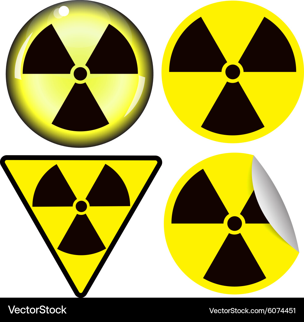 Radioactive7 Royalty Free Vector Image - VectorStock
