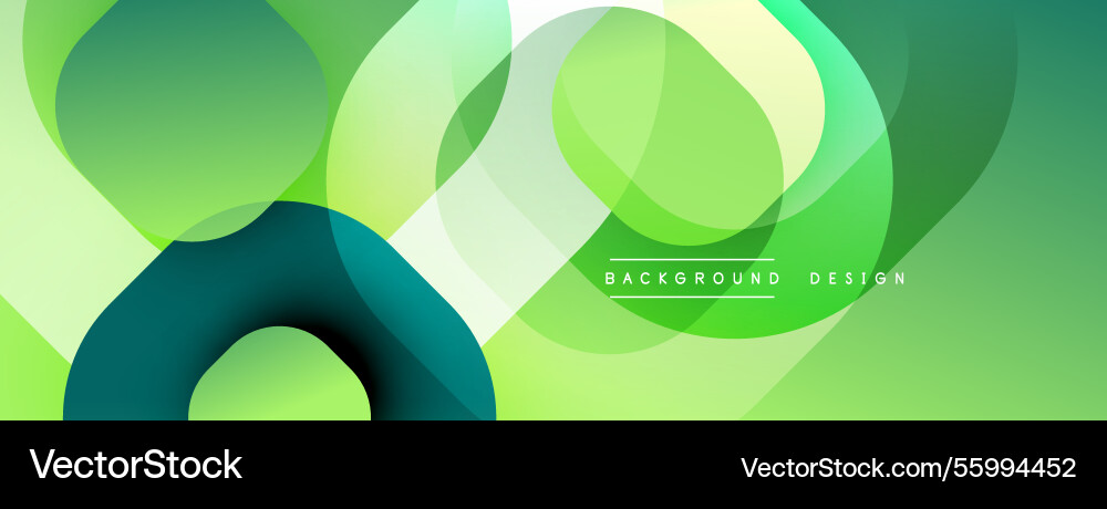 Abstract background with layered translucent Vector Image