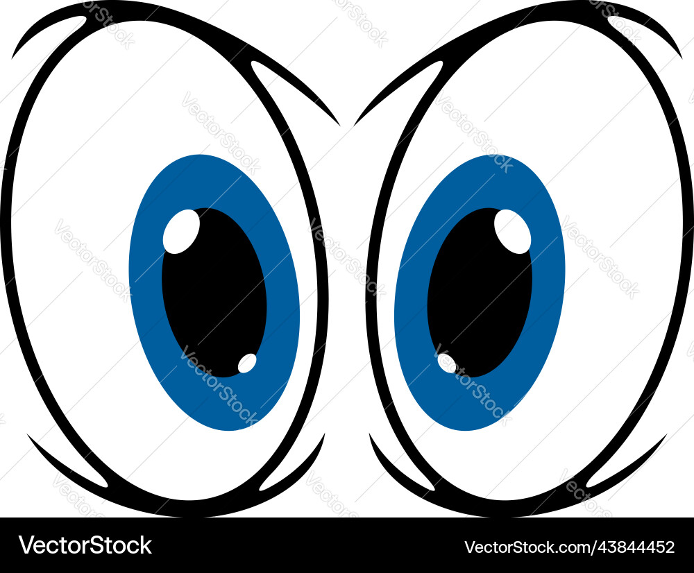 Googly Cartoon Eyes Clip Art