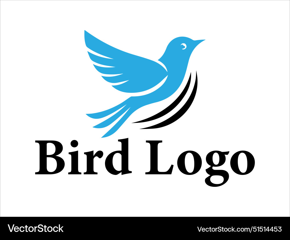 Bird logo Royalty Free Vector Image - VectorStock